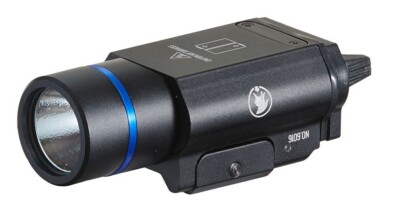 Lancer Tactical Airsoft Rail Attachment LED Flashlight 500 Lumens Black ...