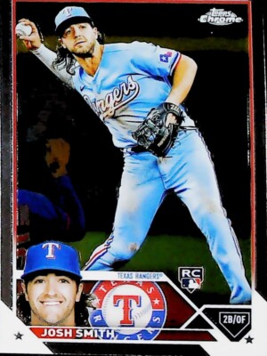 2023 Topps Chrome #73 Josh Smith Rookie Card Texas Rangers | eBay