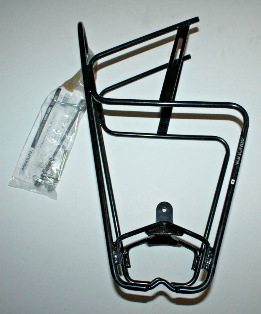 Minoura FPR-3000 700c 29er Front Bike Rack Touring Bikepacking Lowrider ...