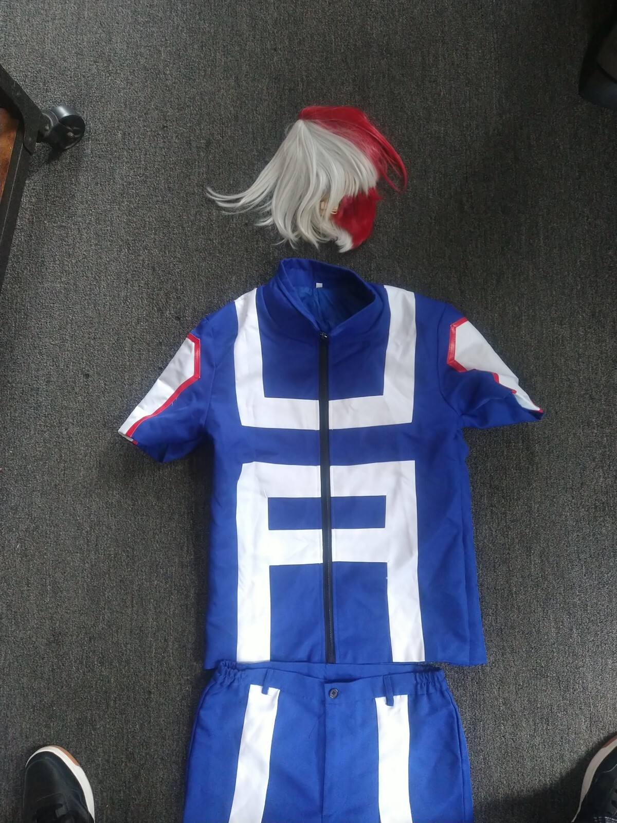 My Hero Academia Shoto Todoroki Cosplay Costume Sport… - Gem