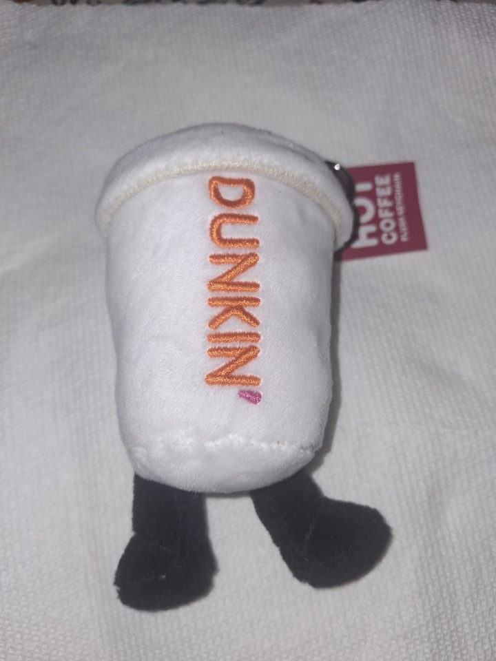 Dunkin Donuts 2025 Hot Coffee Plushie keychain, Rare and Hard to find ...