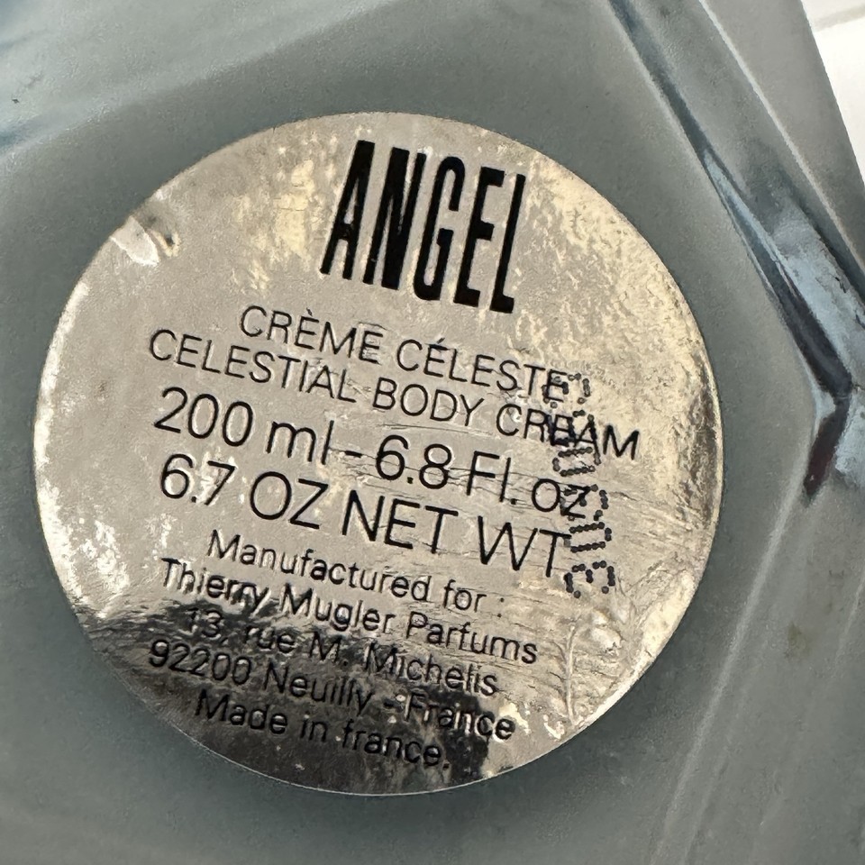 Thierry Mugler ANGEL Creme Celeste Celestial Body Cream 6.7 OZ | eBay
