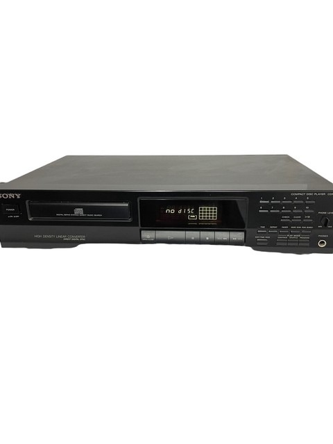 Sony Compact Disc Player Cdp-211 High Density Linear Converter Made in ...