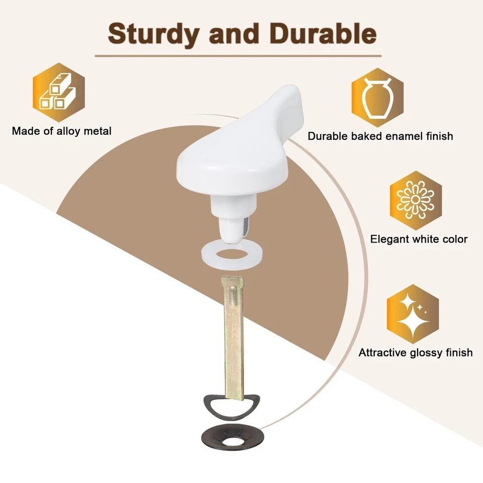 Metal Sliding Door Latch Lever, Replacement Parts for Jeld Wen Sliding ...