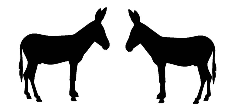 Mammoth Jackstock - Mirrored SET - Donkey OS 431 12 inch decal mule ...