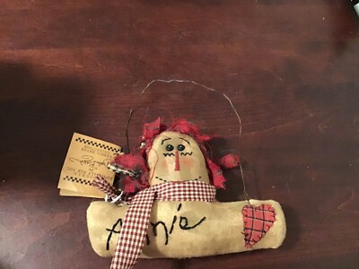 Debbie Bryan Collection Primitives Annie Doll Hanger | eBay