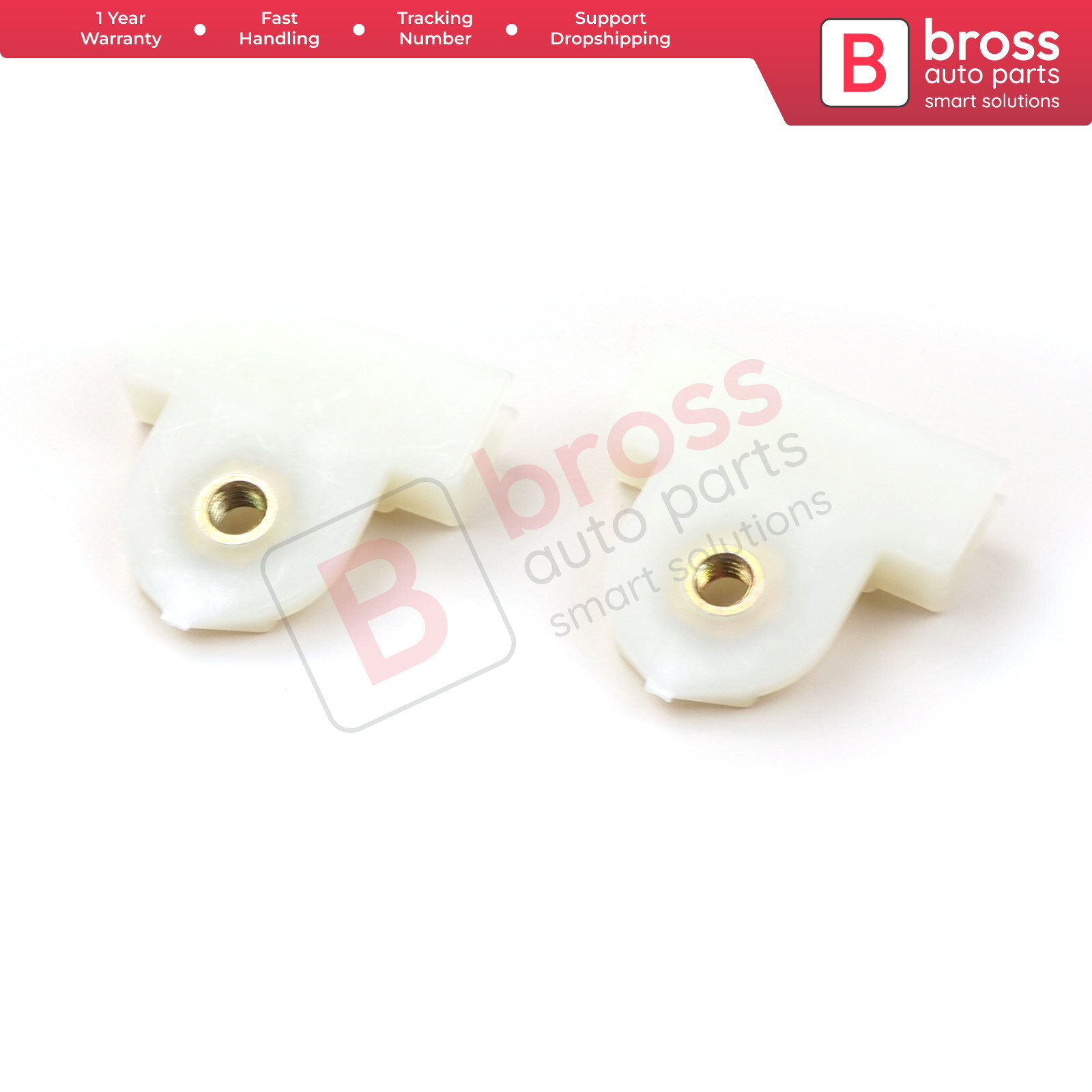 2 Pieces Window Regulator Glass Channel Slider Sash Connector Clips for ...