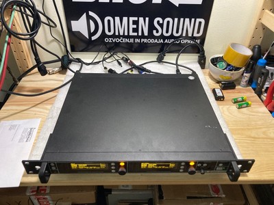 WISYCOM MRK960 dual RECEIVER, true diversity, AES3, PTT, Ethersound 470-840MHz | eBay