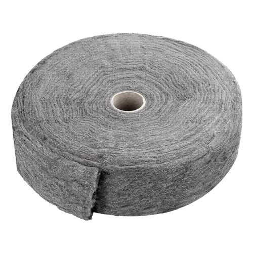 0000 Steel Wool Roll 5Lb, 32Ft Fine Wool for Cleaning and Buffing Metal ...