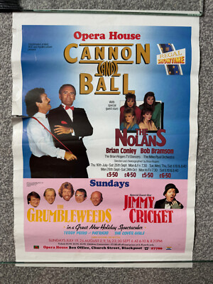 1987 Cannon & Ball/The Nolans/Jimmy Cricket Blackpool Opera House ...
