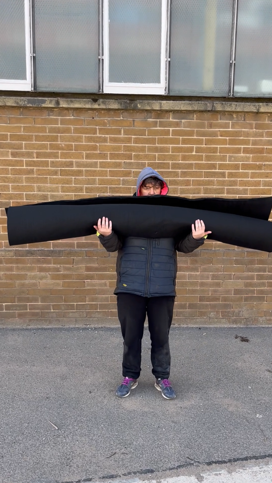 Camper Van Insulation Material Sound Deadening Heat Retaining Fabric ...