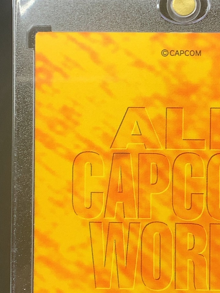 Capcom Girls All Capcom World SP4 Card 1997 Carddass Gilt Lettering | eBay
