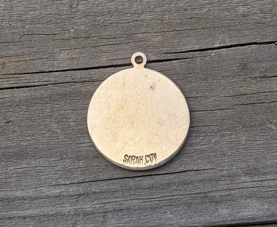 Vintage Signed Sarah Cov Coventry Zodiac Pendant GEMINI Gold Tone | eBay