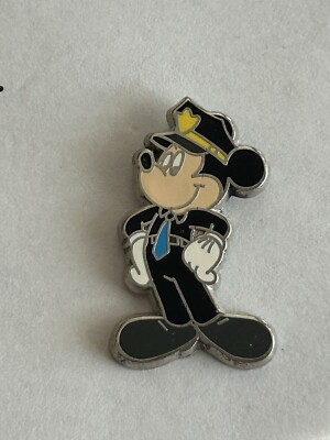 Mickey Mouse Professions Set - Police Security Officer Disney Pin 87975 ...