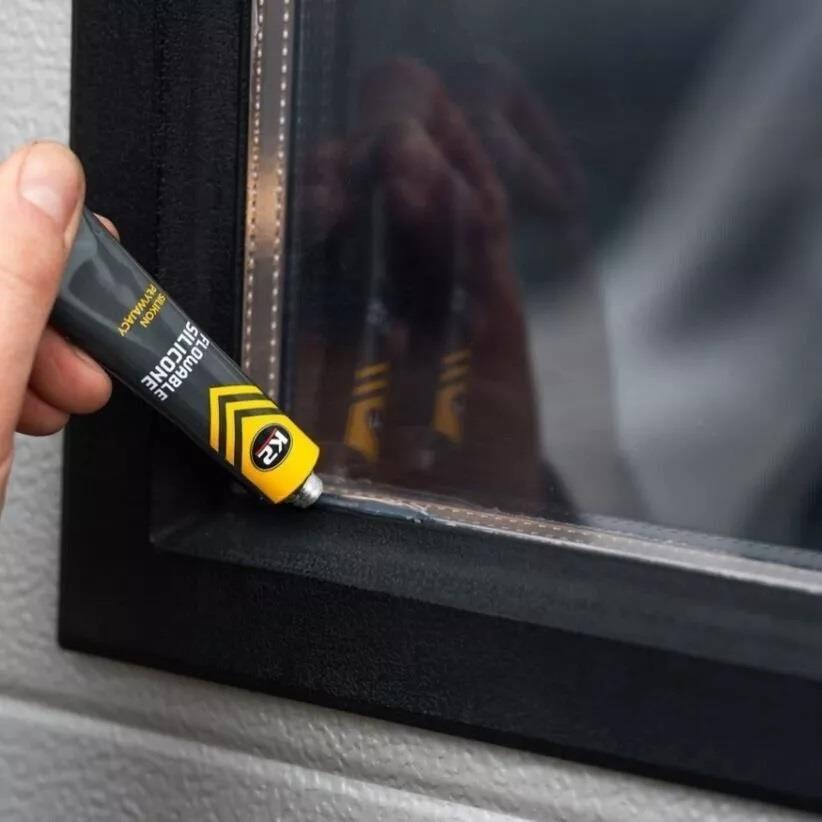 K2 Flowable Silicone Car Windscreen Glass Leak Fix Waterproof Sealant ...