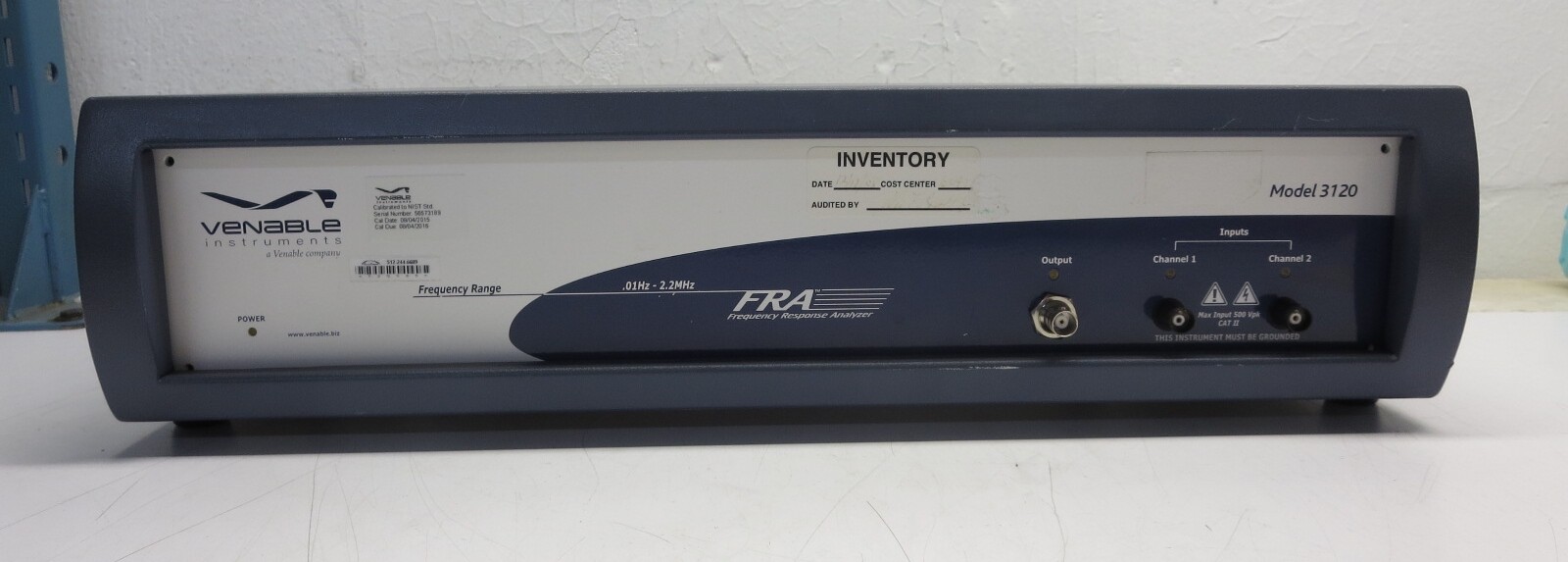 VENABLE INSTRUMENTS MODEL 3120 0.01Hz-2.2MHz 2-CHANNEL FREQUENCY | eBay