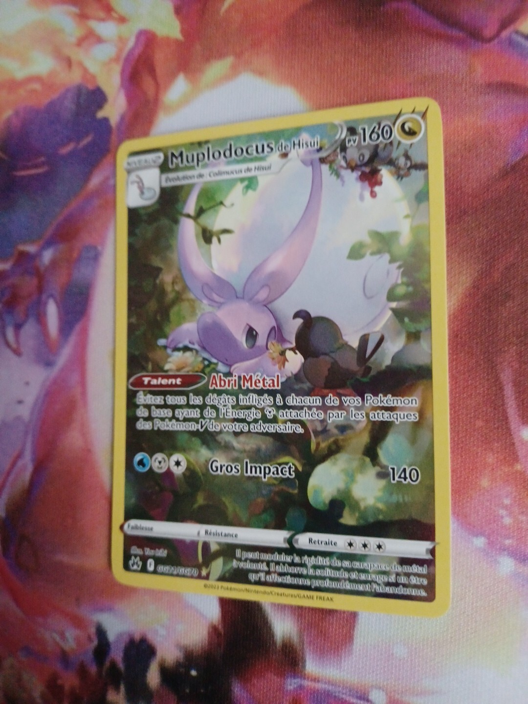 Carte Pokémon Muplodocus De Hisui GG21/GG70 Zenith Supreme FR Neuf | eBay