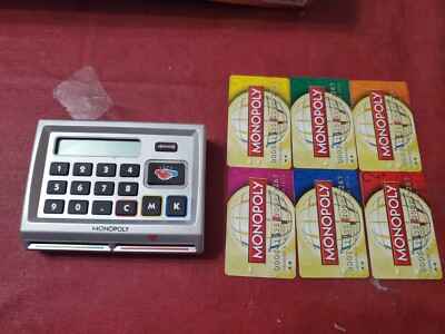 Monopoly Here & Now : The World Edition Replacement ATM & Cards Parker ...