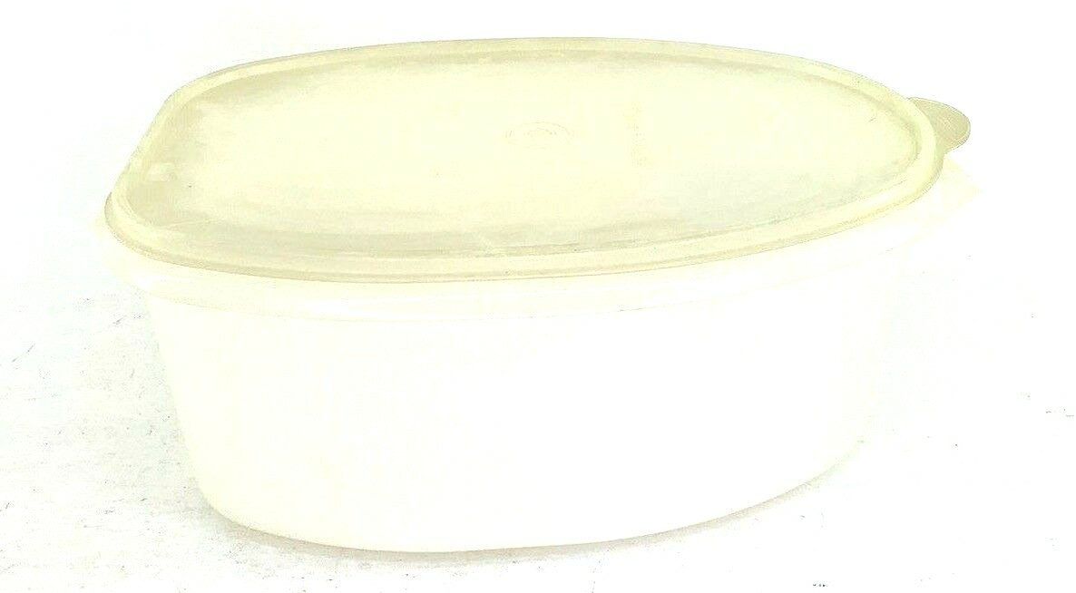Tupperware 487-1 Roast Ham Turkey Breast Chicken Storage Container lift ...