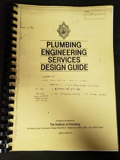 Plumbing Engineering Services Design Guide IOP 0950167185 for sale ...