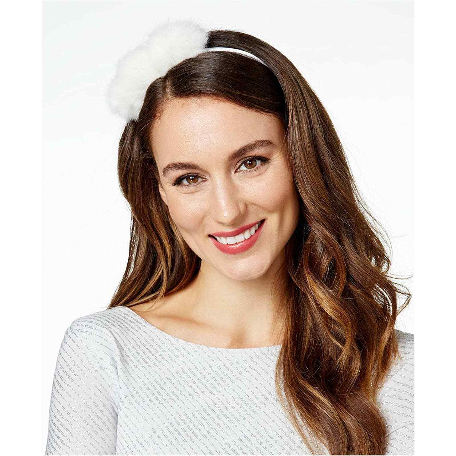 Celebrate Shop twelveNYC Whimsical Shop Faux Fur Pom Poms Headband ...