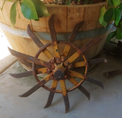 Garden - Spiked Rotary Hoe Wheel