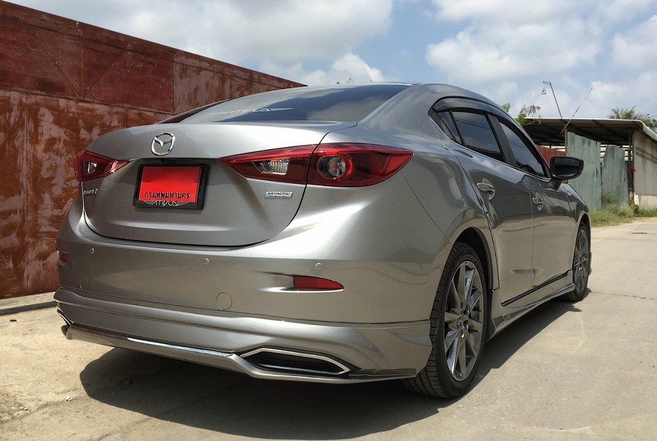 for mazda 3 full aero body kit air dam painted SE sedan hatch | eBay