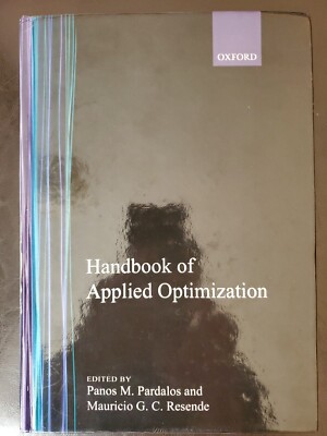 Handbook of Applied Optimization, Hardcover by Pardalos, Panos M. (EDT ...