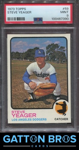 1973 Topps Steve Yeager #59 PSA 9 MINT | eBay