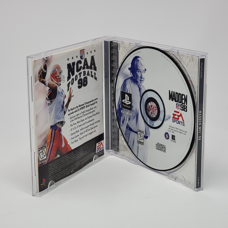 Madden NFL 98 (Playstation PS1) CIB COMPLETE & TESTED | eBay