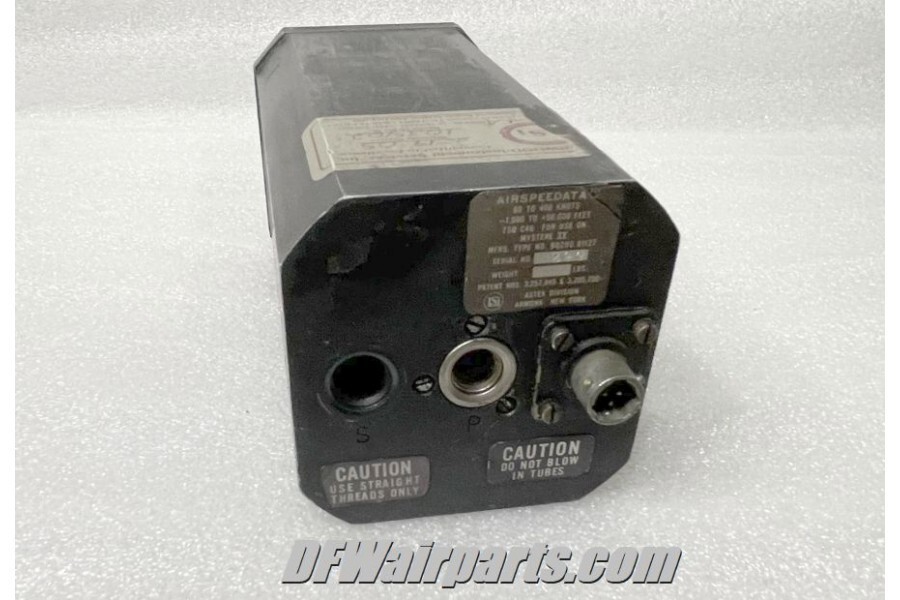 B0200-81127, B020081127, Dassault Falcon 20 / Mystère XX Airspeed ...