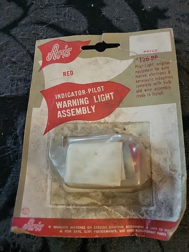 VINTAGE Warning Light One Wire Assembly Light TRUCK CAR HOT RAT ROD | eBay