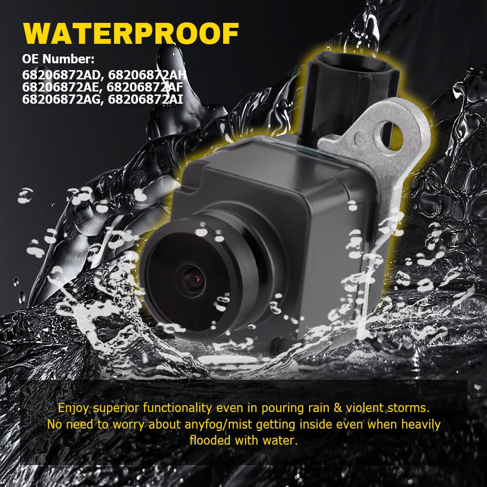 Reverse NEW View Rear For Color Backup Dodge 68206872AD Camera 2014 ...
