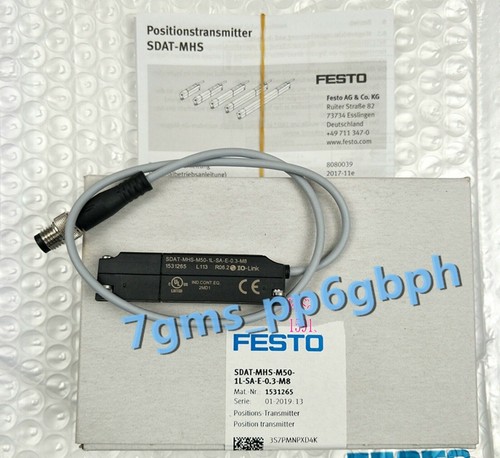 1 PCS NEW IN BOX position sensor 1531265 SDAT-MHS-M50-1L-SA-E-0.3-M8 # ...