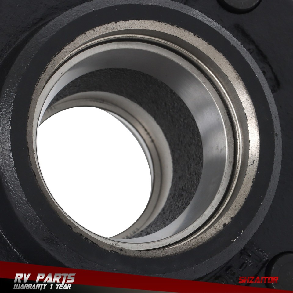 For 7000 lbs Axle 8 on 6.5" Wheel Hub Kits & Square #42 Spindles W ...