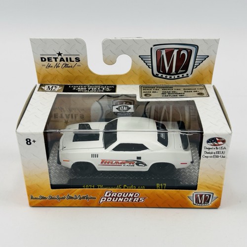 2018 M2 Machines Ground Pounders - Thumpr 1971 Plymouth Cuda ...