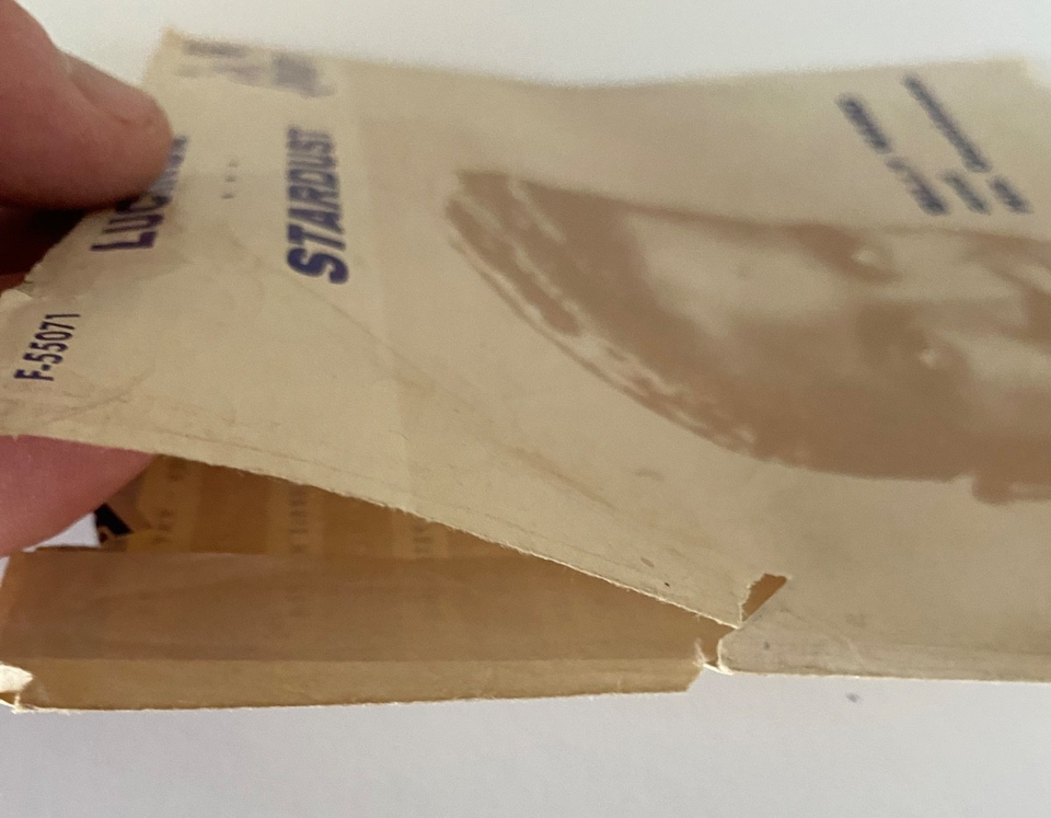 Billy Ward & His Dominoes "Star Dust" Liberty Records ~ PICTURE SLEEVE ...