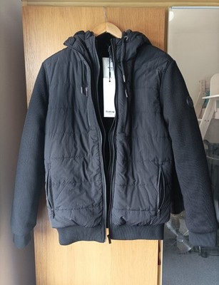 New, Men's Black FireTrap Winter Jacket, Size Small | eBay UK