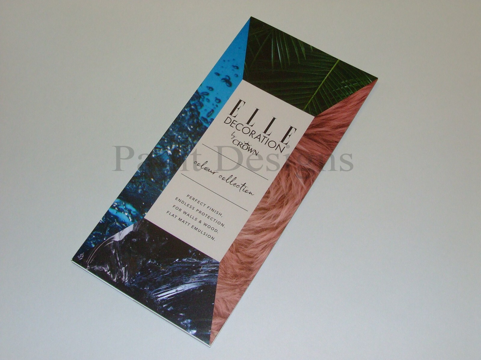 Crown Paints ELLE Colour Collection Chart Paint Guide (Flat Matt ...