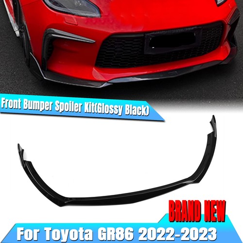 3x Front Bumper Spoiler Lip Kit TRD Style For Toyota GR86 2022-2023 ...