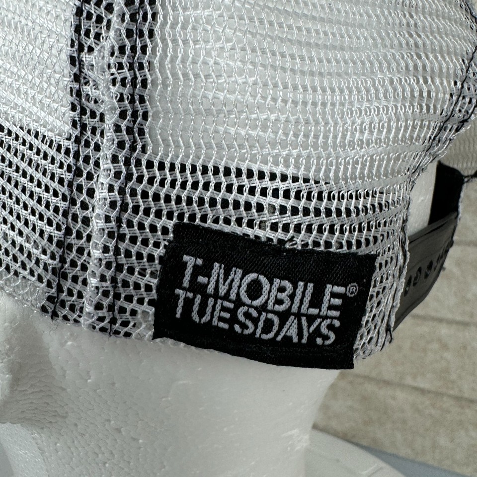 T-Mobile Tuesdays Mesh Trucker Hat Snapback Cap Black & Pink ...