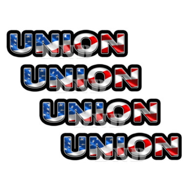 Hard Hats - Union Hard Hat Stickers