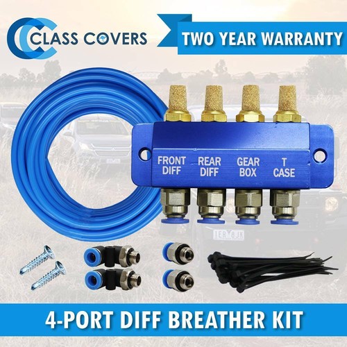 DIFF BREATHER KIT 4-point FOR TOYOTA HILUX N70 KUN26R KUN26 OFF ROAD ...