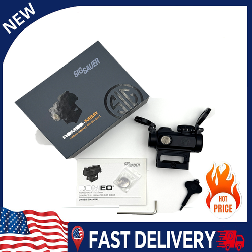 Sig Sauer Romeo-MSR 2 MOA Red Dot Sight w/Riser Waterproof Picatinny ...