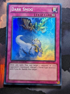 Yugioh Dark Smog ABYR-ENSE2 Super Rare Limited Edition LP | eBay