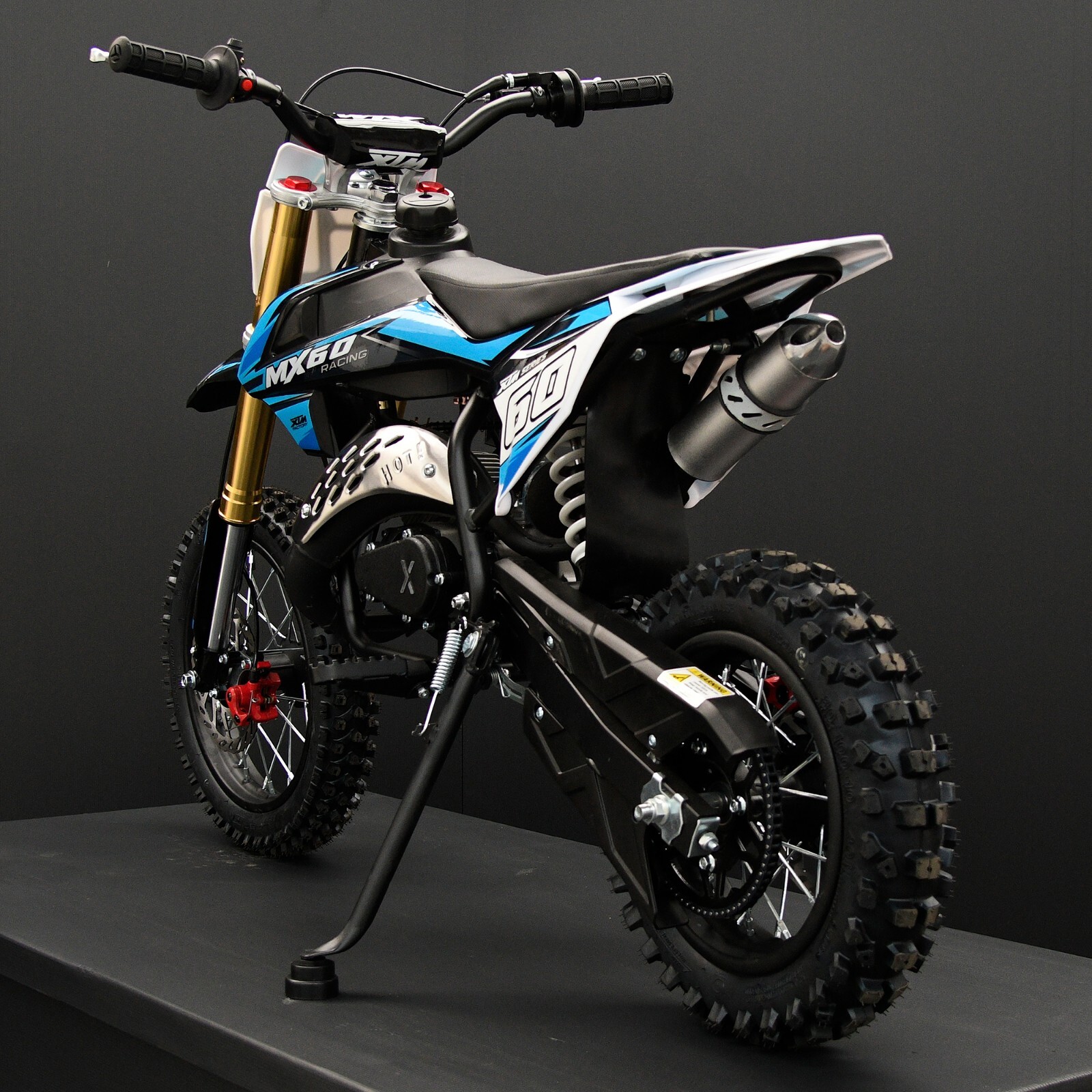 2024 XTM MX60 Youth Mini Dirt Bike 60cc Petrol 2-Stroke Auto Motorbike ...