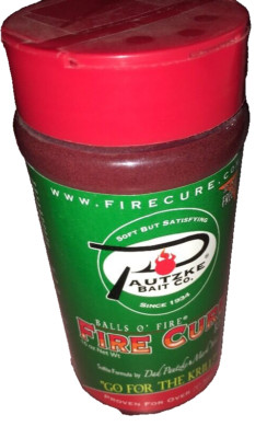 Pautzke BaitCompany, 16 Oz. Balls Of Fire, Fire Cure, Red, 1 Count (New ...