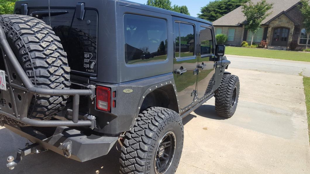 Smittybilt XRC Front & Rear Corner Armor Set for 2007-2017 Jeep ...