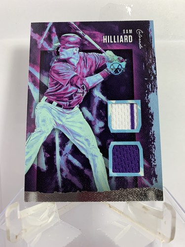 Sam Hilliard 2020 Panini Diamond Kings Baseball Double Jersey SP Insert ...