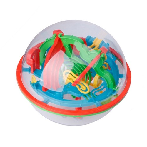 100 Barriers 3D Intellect Ball Maze Game Puzzle Toy Kids Gift | eBay